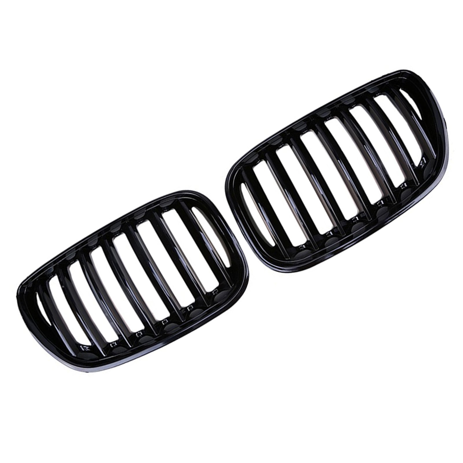 Front Kidney Grill Grille Fit BMW X5 E53 2004-2006 X Series Gloss Black