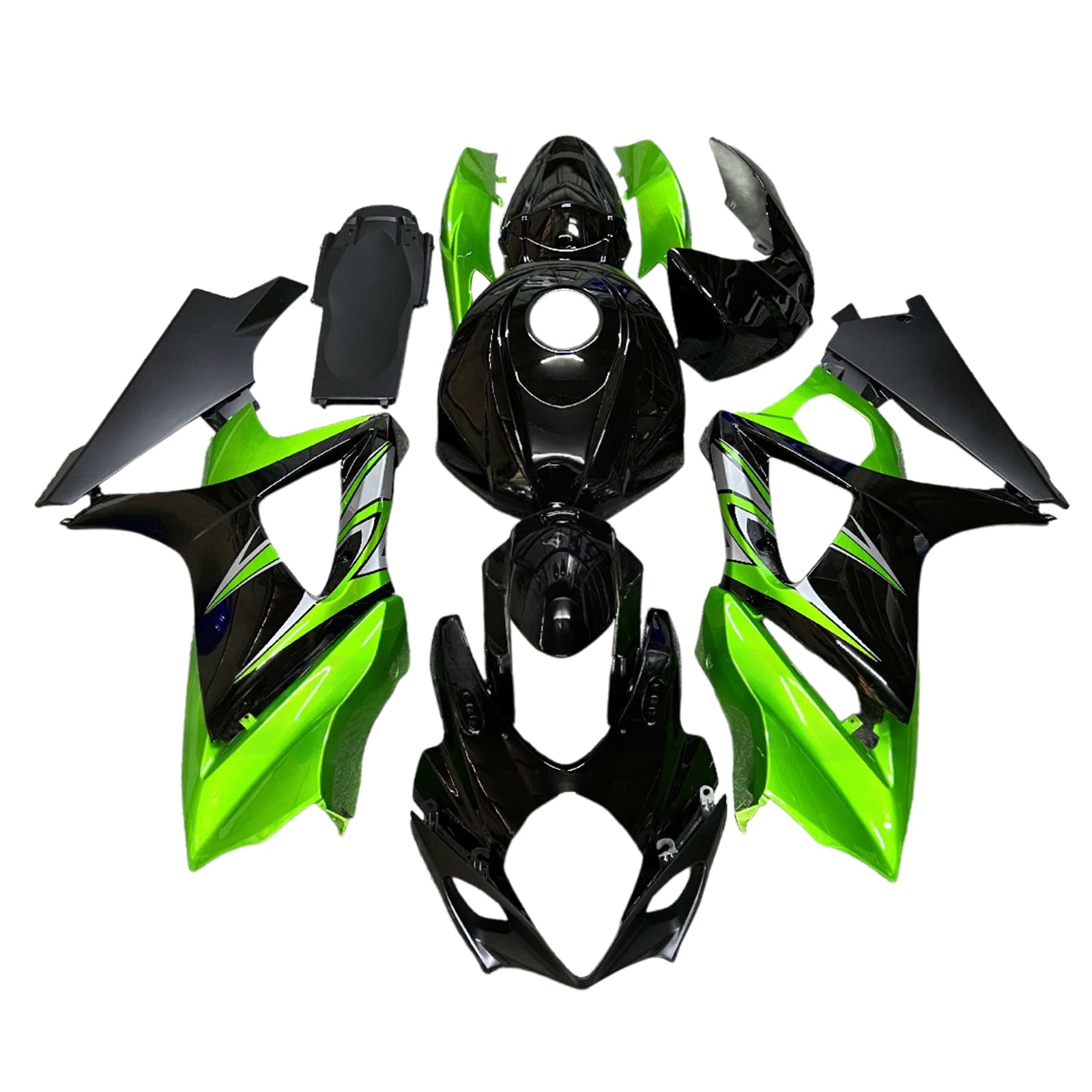 Kit de carénage par injection, carrosserie en plastique ABS pour Suzuk
