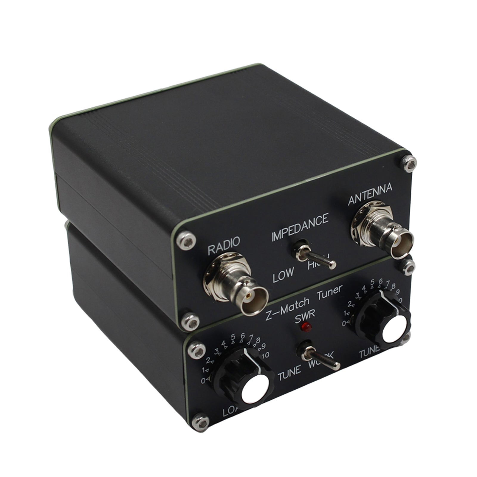 Tuner manuel QRP Z-Match, adaptateur d'antenne HAM 3-28 MHz, inter