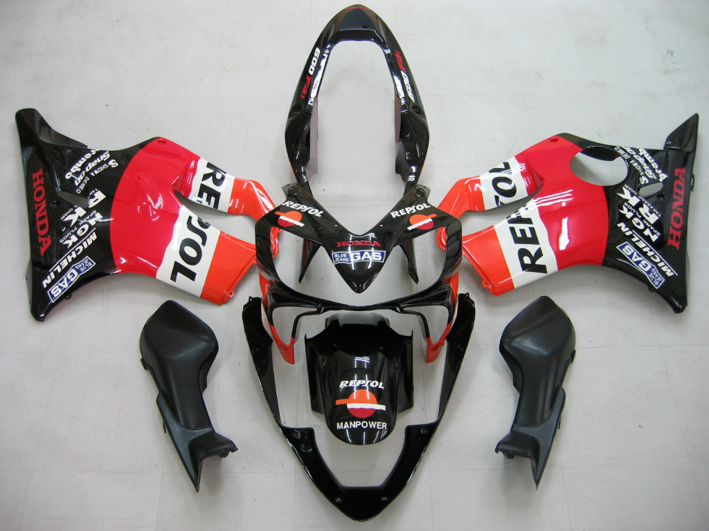 Fairings Honda CBR 600 F4i Black Repsol Racing (2004-2007)